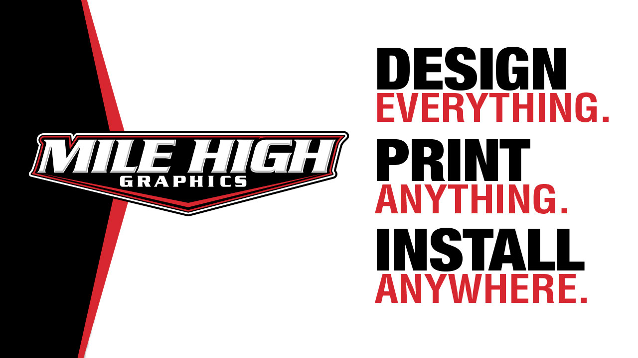 Signs, Banners, Wraps, and Murals | Mile High Graphics in Denver